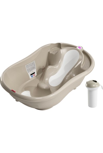 Okbaby Onda Evol Banyo Küveti & Splash Bebek Duşu / Gri