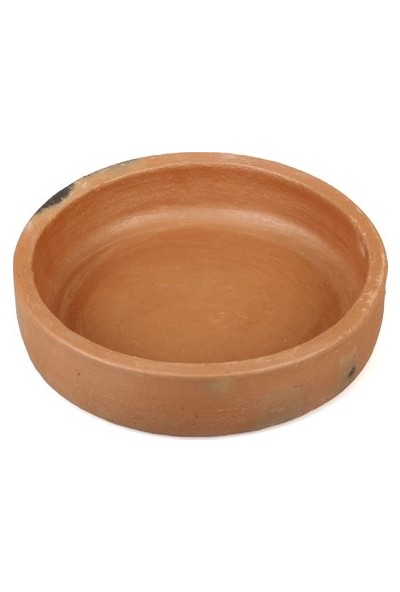 Sebat Home Sönmez Çömlek Çifte Fırınlanmış Toprak Güveç Fırın Kabı Küçük Boy 27 cm