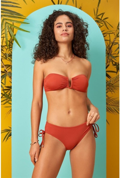 No Gossip Soft Straplez U Telli Bikini Üst 219104