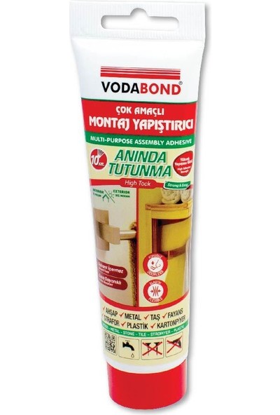 Vodabond Çok Amaçlı Montaj Yap. - 150 ml Vodabond Çok Amaçlı Montaj Yap. - 150 ml