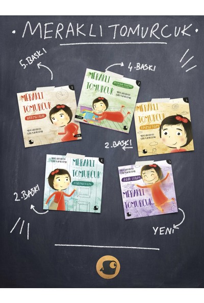 Balık Kitap Meraklı Tomurcuk Set 5'li Kitap