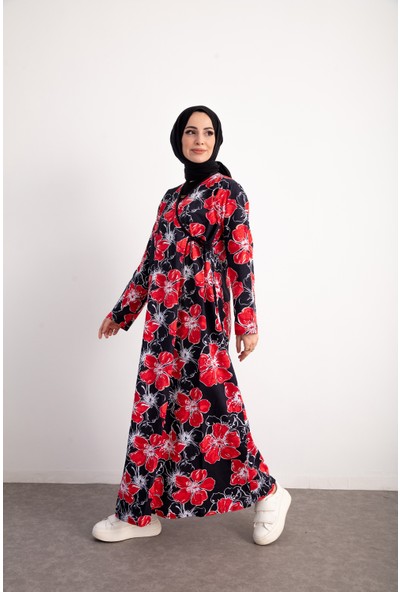 Defka Yandan Bağlamalı Namaz Elbisesi