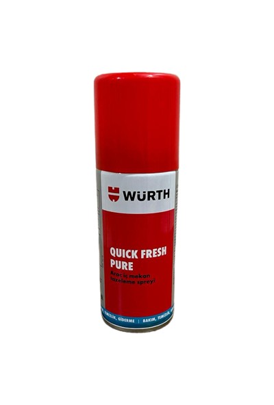Würth Araç Içi Tazeleme Spreyi Quıck Fresh (Koku BOMBASI)100 ml Würth Araç Içi Tazeleme Spreyi Quıck Fresh (Koku BOMBASI)100 ml