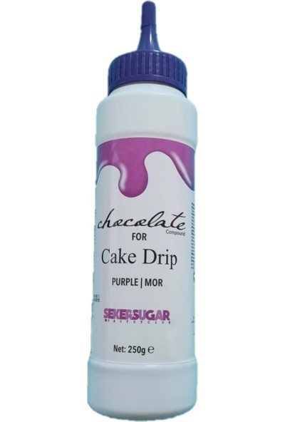 Şeker & Sugar Cake Drip 25 gr Mor Şeker & Sugar Cake Drip 25 gr Mor