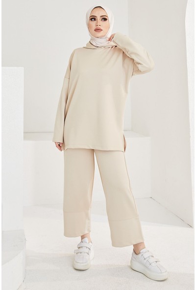 Miostil Salaş Ikili Takım-Bej Miostil Salaş Ikili Takım-Bej