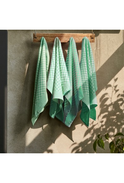 Vivamaison 4'lü Yeşil Renkli Dama Desenli Mutfak Peçetesi Kurulama Bezi Mutfak Havlusu 40 x 60 cm. Vivamaison 4'lü Yeşil Renkli Dama Desenli Mutfak Peçetesi Kurulama Bezi Mutfak Havlusu 40 x 60 cm.