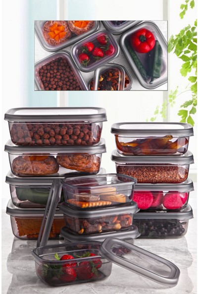 Queens Kitchen 12'li Sakmala Takımı (400ML-670ML-1200ML) Queens Kitchen 12'li Sakmala Takımı (400ML-670ML-1200ML)