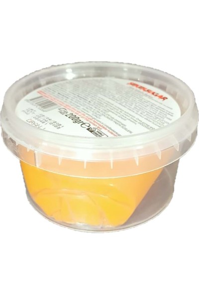 Şeker & Sugar Turuncu Renk Şeker Hamuru 200 gr