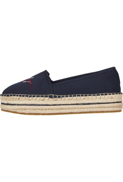 Tommy Hilfiger Espadril, 40, Lacivert