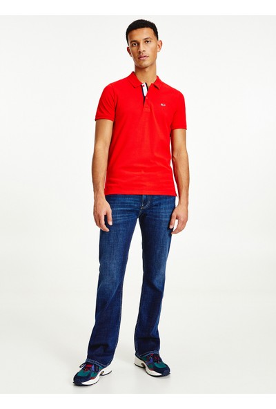 Tommy Jeans Polo T-Shirt, Xl, Kırmızı Tommy Jeans Polo T-Shirt, Xl, Kırmızı