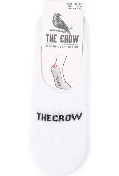 The Crow Babet Çorabı, 40-44, Beyaz