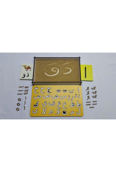 Alkars Montessori Modüllü Elif-Ba Seti