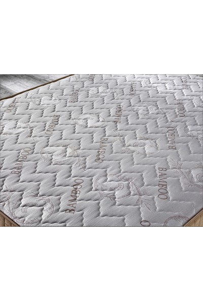 Royal Bedding Bronz Çift Taraf Kullanım Bamboo Kumaş Yaylı Yatak