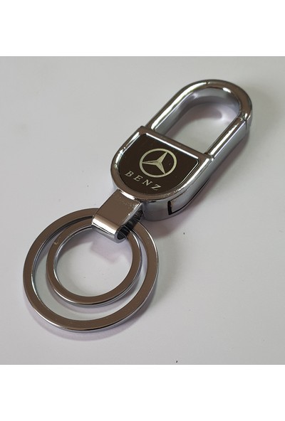 Cmk Mercedes Logolu Lüks Metal Anahtarlık