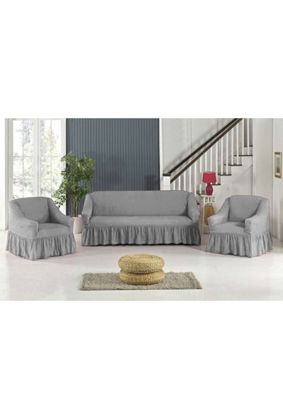 Polatti 3+1+1 Bürümcük Koltuk Örtüsü Takımı