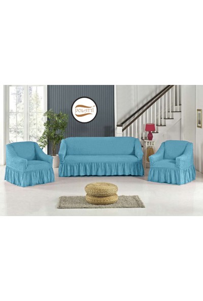 Polatti 3+1+1 Bürümcük Koltuk Örtüsü Takımı