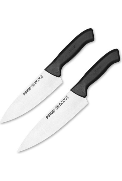 Pirge Ecco Şef Çiftler Bıçak Seti (Şef Bıçağı 19 cm - Şef Bıçağı 16 Cm) - 35141 Pirge Ecco Şef Çiftler Bıçak Seti (Şef Bıçağı 19 cm - Şef Bıçağı 16 Cm) - 35141