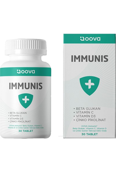 Oova Immunis Beta Glukan Kompleks 30 Tablet Oova Immunis Beta Glukan Kompleks 30 Tablet