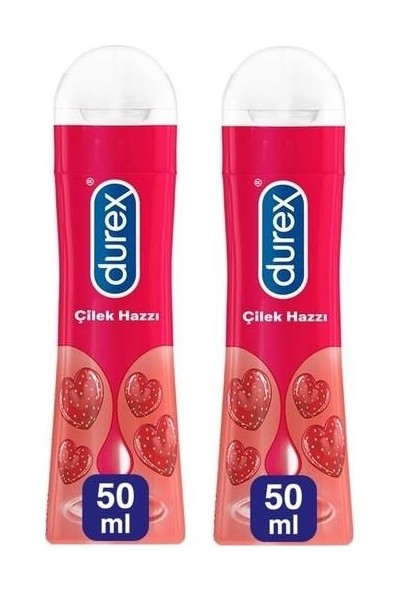Durex Play Kayganlaştırıcı Jel Çilek Hazzı 50 Ml 2 Adet Durex Play Kayganlaştırıcı Jel Çilek Hazzı 50 Ml 2 Adet