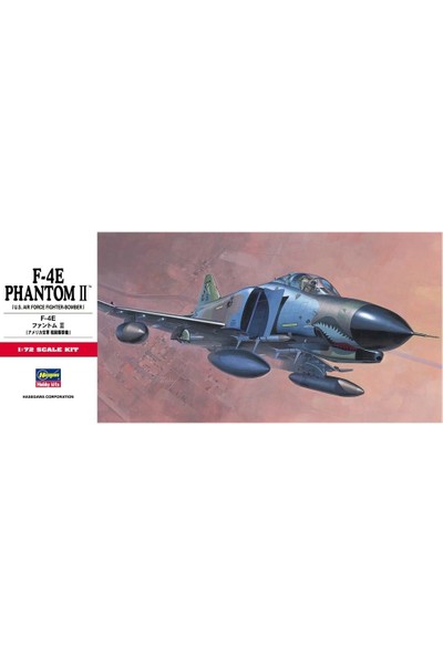 Hasegawa C2 00332 1/72 F-4e Phantom Iı Savaş Uçağı Demonte Plastik Maketi Hasegawa C2 00332 1/72 F-4e Phantom Iı Savaş Uçağı Demonte Plastik Maketi