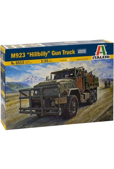 Italeri 6513S 1/35 M923 ( Hillbilly ) Silahlı Kamyon Demonte Plastik Maketi Italeri 6513S 1/35 M923 ( Hillbilly ) Silahlı Kamyon Demonte Plastik Maketi