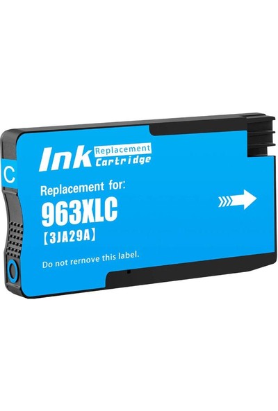 Toner Türk Hp 963XL 3JA27AE Mavi Kartuş