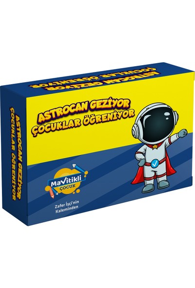 Astrocan Geziyor Çocuklar Öğreniyor 10’ Lu Kutulu Hikaye Seti