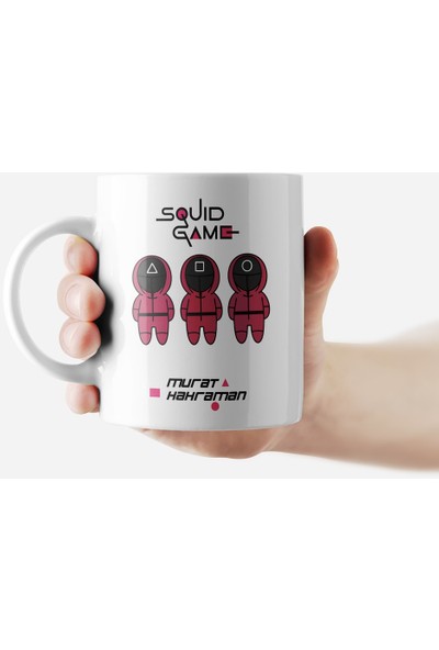 Gift Store Giftstore GFSKPA05 Kişiye Özel Squid Game Baskılı Kupa Bardak Gift Store Giftstore GFSKPA05 Kişiye Özel Squid Game Baskılı Kupa Bardak
