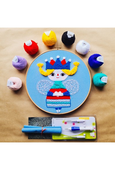 Kecelemecele Punch Punch Nakışı Başlangıç Seti Kecelemecele Punch Punch Nakışı Başlangıç Seti