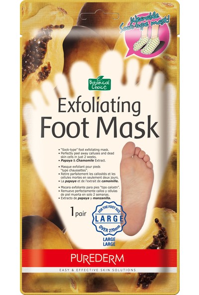 Exfoliating Foot Mask (Peeling Ayak Maskesi) Exfoliating Foot Mask (Peeling Ayak Maskesi)