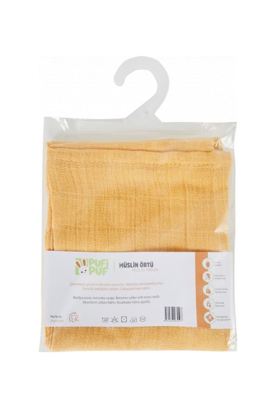 Pufi Puf 70*70 cm Müslin Örtü