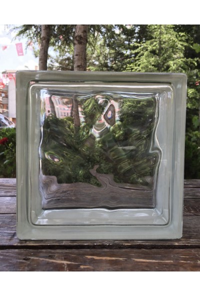 Camaks Cam Tuğla Clear Wave Şeffaf 10 Adet Camaks Cam Tuğla Clear Wave Şeffaf 10 Adet