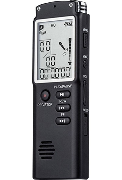 Shopfocus 32GB Dijital Ses Kaydedici Mp3 - Siyah (Yurt Dışından)