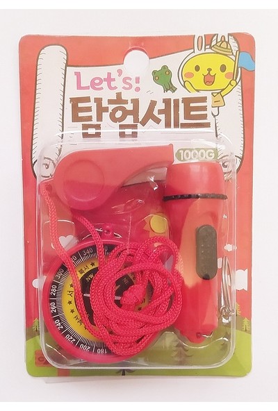 Vtk Mini Deprem - Acil Durum Seti (Düdük - Pusula - Fener) Vtk Mini Deprem - Acil Durum Seti (Düdük - Pusula - Fener)