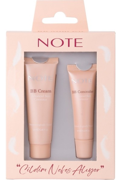 Note Bb Cream 500 12 ml + Note Bb Concealer 01 6 ml