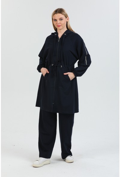 Kadın Taş Detaylı Tesettür Eşofman Takımı