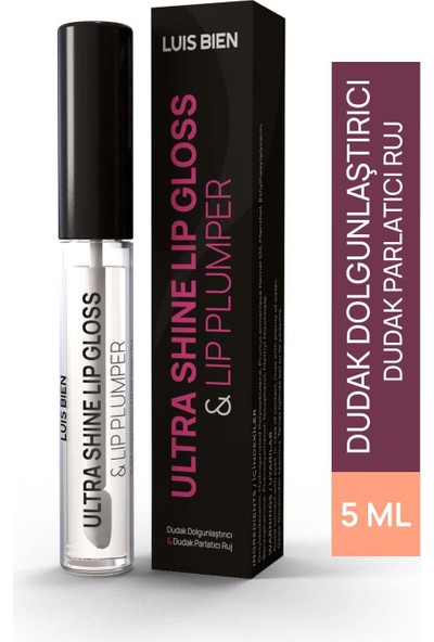 Luis Bien Dudak Dolgunlaştırıcı ve Dudak Parlatıcı 5 ml