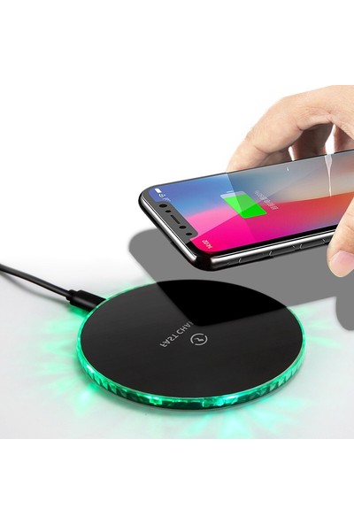 Akıllı Açıklık Kablosuz Şarj Siyah