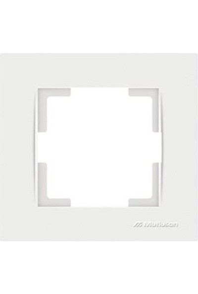 Mutlusan Rita Beyaz Tekli Çerçeve