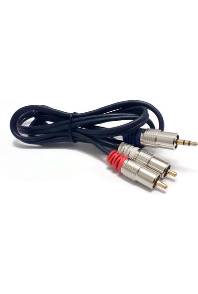 Polaxtor Kablo 2rca AUX 3.5 mm 1 mt Polaxtor Kablo 2rca AUX 3.5 mm 1 mt