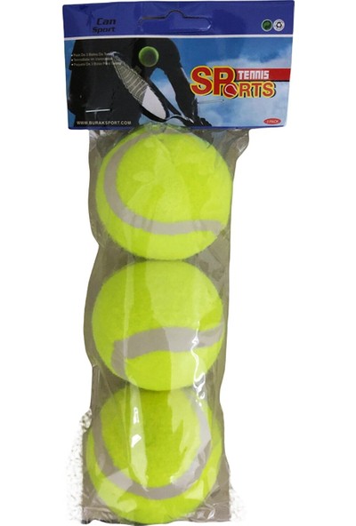 Can Sports Tenis Topu 3 Lü Paket Tenis Can Sports Tenis Topu 3 Lü Paket Tenis