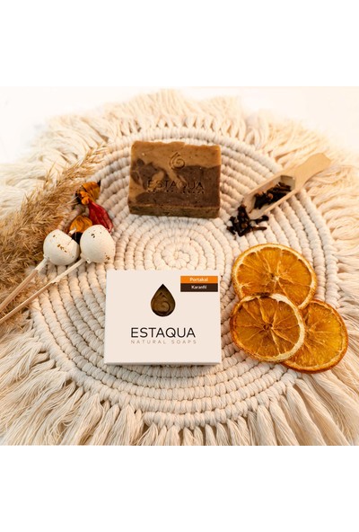 Estaqua Naturel Soaps Estaqua Portakal ve Karanfil Doğal Sabun (100G) Estaqua Naturel Soaps Estaqua Portakal ve Karanfil Doğal Sabun (100G)