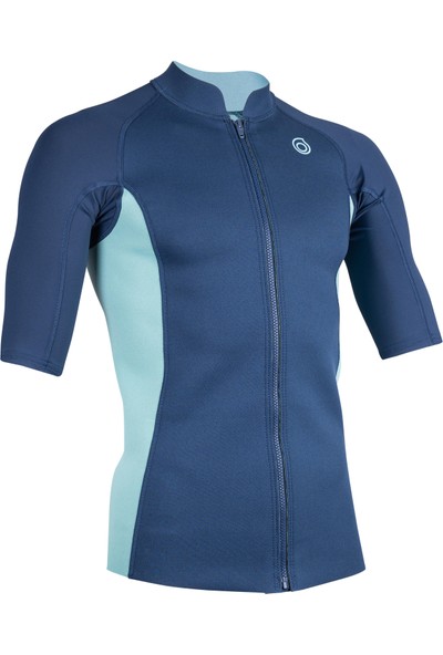 Guness Erkek Neopren Şnorkelle Dalış Vücut Isısını Korur Üst - Lacivert -