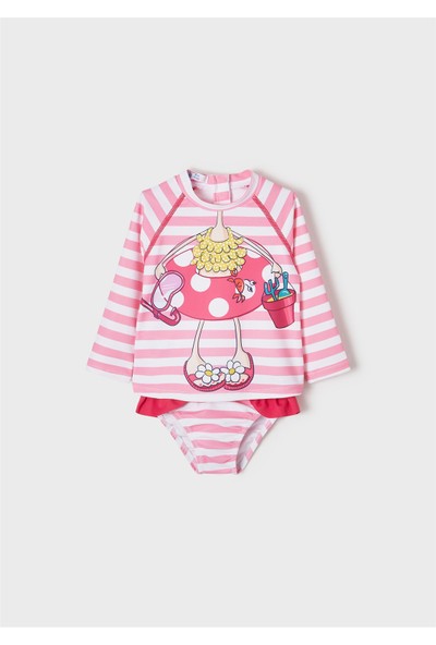 Mayoral Kız Bebek Mayo Set Uzun Kollu