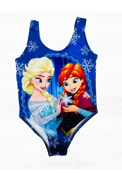 Frozen Elsa Kız Çocuk Frozen Elsa Baskılı Mayo