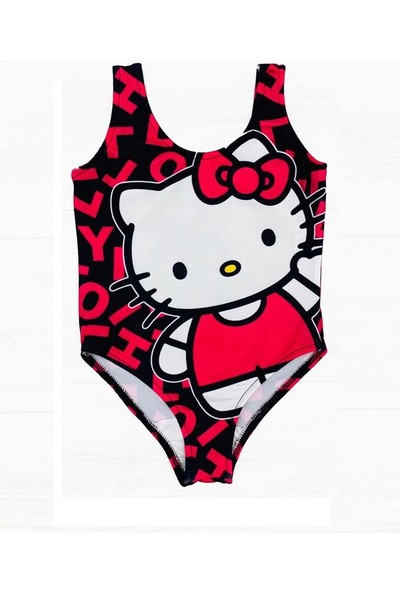 Hello Kitty Kız Çocuk Hello Kiity Baskılı Mayo