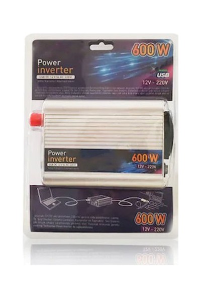 Armada Teknomax 600W Inverter Dönüştürücü Araç Içi Fiş Dönüştürücü 1410 Armada Teknomax 600W Inverter Dönüştürücü Araç Içi Fiş Dönüştürücü 1410