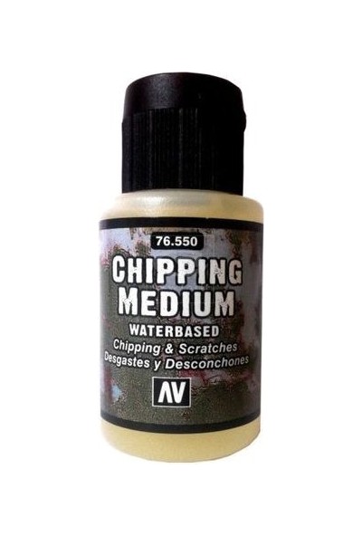 Vallejo 76550 35 Ml. Chipping Medium (Pul Pul Dökülme, Çizik Oluşturucu) Vallejo 76550 35 Ml. Chipping Medium (Pul Pul Dökülme, Çizik Oluşturucu)