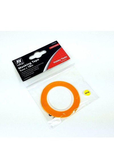 Vallejo T07002 Maskeleme Bantı (1 MMX18 Metre), 2 Adet Vallejo T07002 Maskeleme Bantı (1 MMX18 Metre), 2 Adet