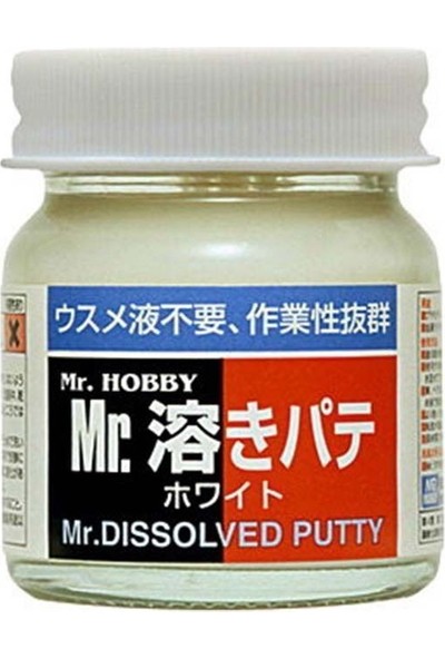 Mr Hobby Gunze P119 40 Ml. Mr.dissolved Putty, Sıvı Dolgu Macunu Mr Hobby Gunze P119 40 Ml. Mr.dissolved Putty, Sıvı Dolgu Macunu